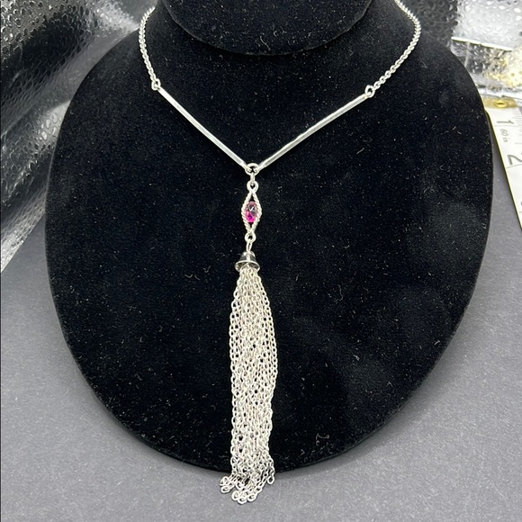 Sarah Coventry | Jewelry | Vintage Sarah Cov Pink Rhinestone Tassel ...